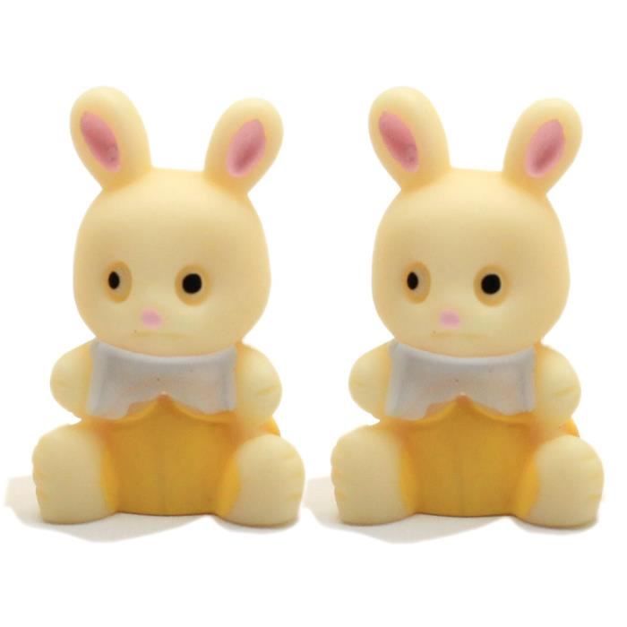Objet décoratif - Lapin mignon - 100PCS - Acrylique - Plastique ...