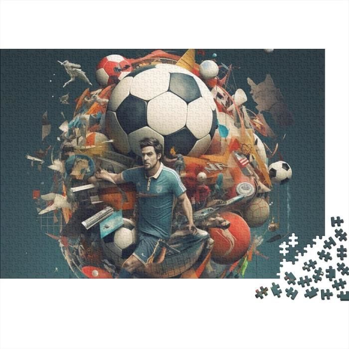 Puzzle Éléments De Football Pour Adultes, Amusant, 300 Pièces, Jouet ...