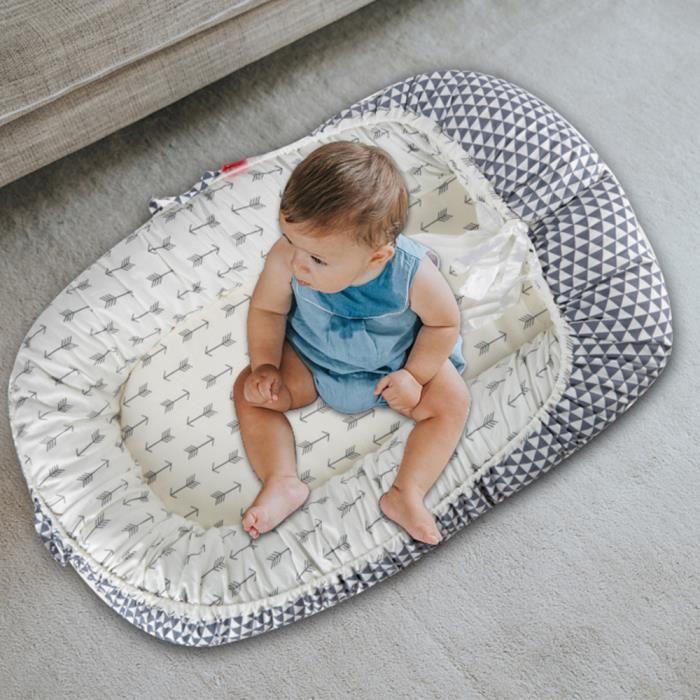 LIT DE CHEVET POUR BÉBÉ -Housse de transat pour bébé, 100% coton ...