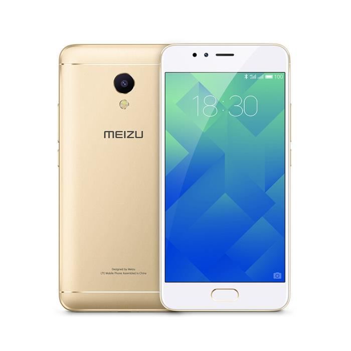 Smartphone MEIZU M5S (M612H) 5,2 pouces 4G Global Firmware Android 6,0 MTK6753 Octa Core 1,3 GHz ...