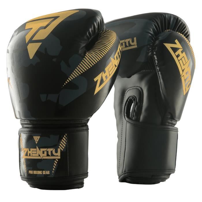 Ztty Gants De Boxe Pour Hommes Et Femmes Karaté Muay Thai Guantes De ...