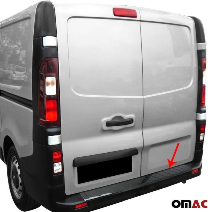 Protection Seuil de Pare-chocs Arrière pour Renault Trafic 14-20 Noir Brossé - Cdiscount Auto