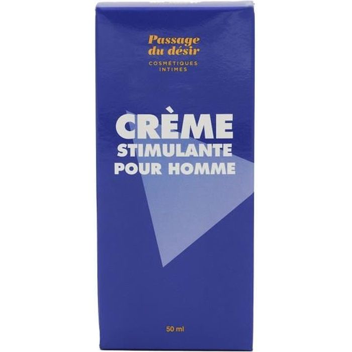 Crème stimulante - PASSAGE DU DESIR - 50 ml - Hydratante - Pour hommes ...