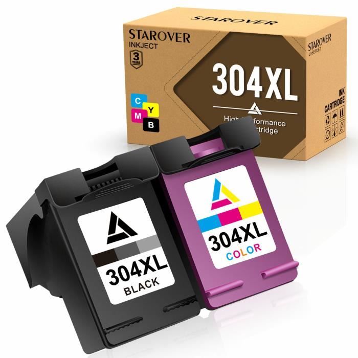 STAROVER 2 Cartouche d'encre Compatible pour HP 304 XL HP 304XL HP ...