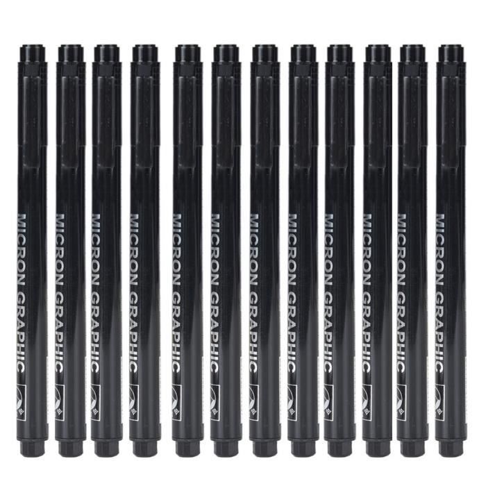 Tbest Stylo marqueur d'eau Esquisse marqueur d'eau stylo tête en métal ...