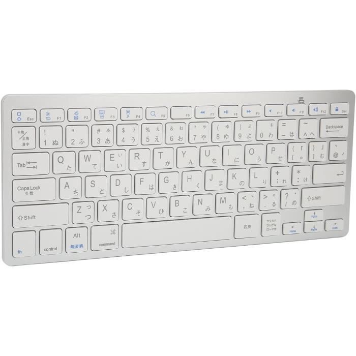 Mini Clavier Bluetooth, Clavier Sans Fil Ultra Mince Et Compact À 78 ...