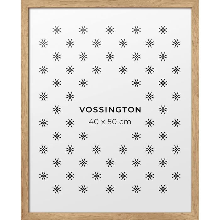 Cadre Classique En Chêne 40X50 Cm - Boisé (Finition Imitation Grain De ...