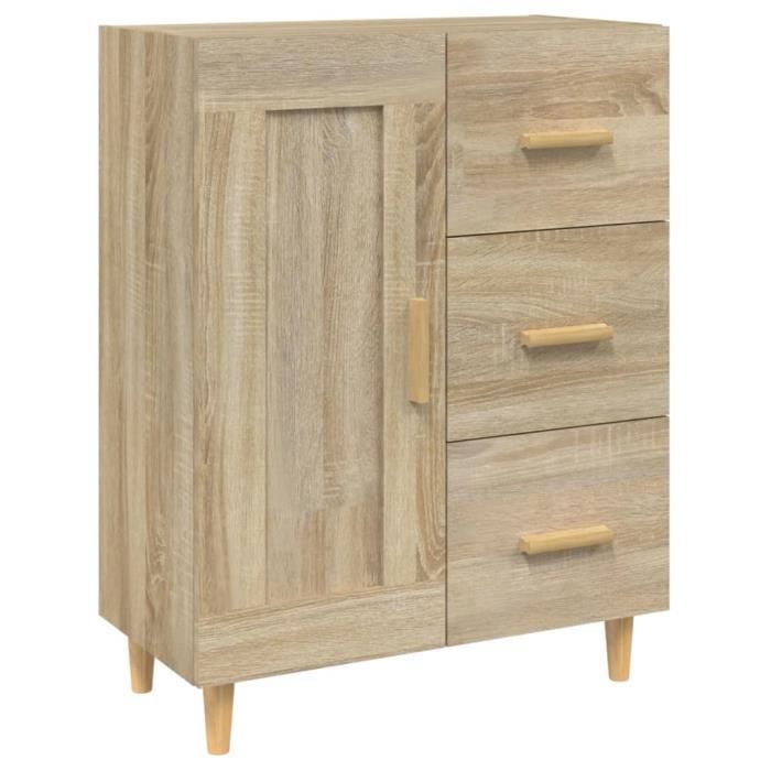 FAN - Buffets | bahuts - Buffet Chêne sonoma 69,5x34x90 cm Bois d ...