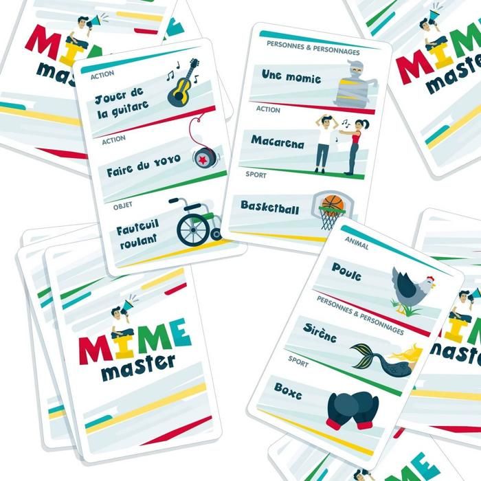Jeu de mime Olemains Games Mime Master familial - Cdiscount Jeux - Jouets