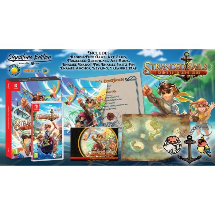 Jeu vidéo - Stranded Sails - Signature Edition - Aventure - Nintendo ...