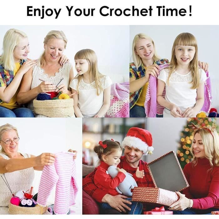 Boîte de rangement,Ensemble de 14 crochets en aluminium,couleur alumine ...