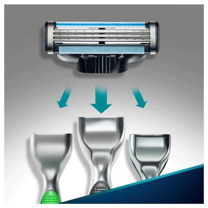 GILLETTE Lames MACH3 (pack de 12) - Cdiscount Au quotidien