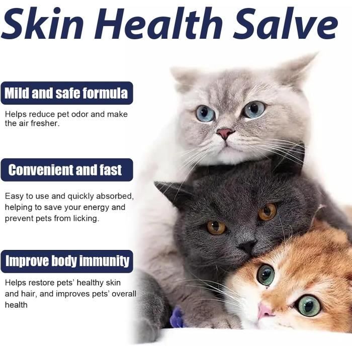 Crème Contre l'eczéma pour Animaux de Compagnie, pommade de Soin des ...