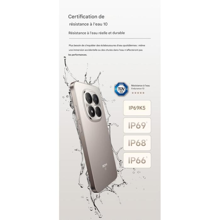 Xiaomi Redmi Note 15 Pro 5G 8GB + 256GB Smartphone, Couleur: Gris ...