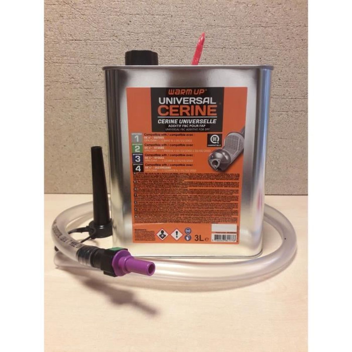 ADDITIF FAP CERINE UNIVERSELLE PEUGEOT CITROËN FORD (Blanc Vert Bleu ...