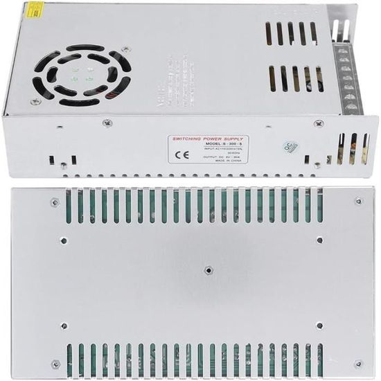 Alimentation à découpage Walfront S-300-55V/60A/300W - Cdiscount Bricolage