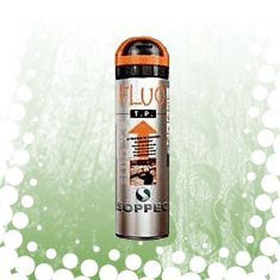 Traceur de chantier Fluo TP 500ml - orange - SOPPEC - 141516O ...