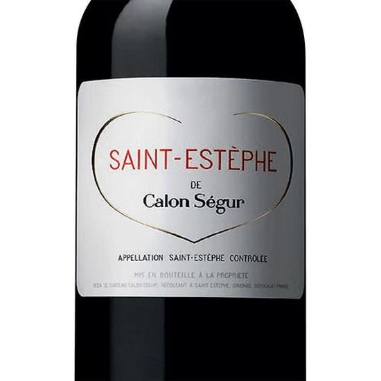 Château SAINT ESTEPHE DE CALON SEGUR 2018 - rouge 75 cl - La cave Cdiscount