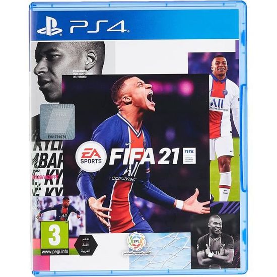 Jeu FIFA 21 (PS4) - Import - Sport - Mode en ligne - PEGI 3 ...