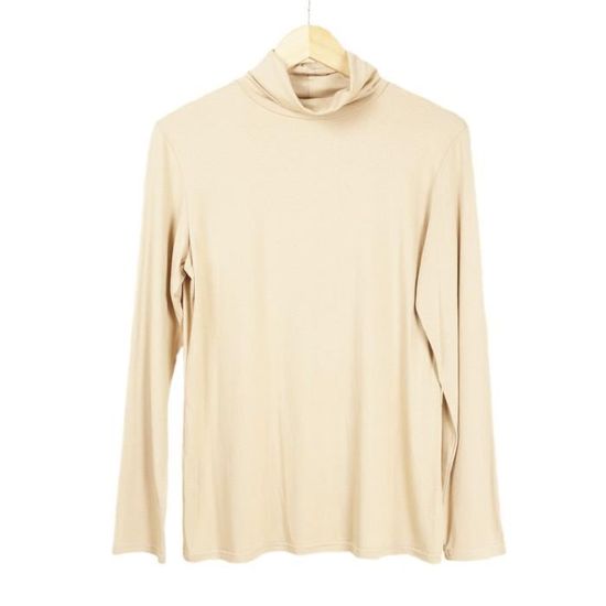 Sous pull femme à col roulé Beige - Cdiscount Prêt-à-Porter