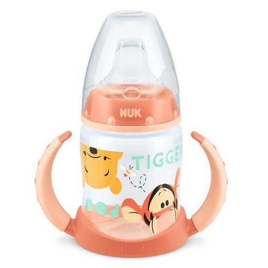 NUK First Choice Winnie the Pooh 150ml Learner Bottle (Color & Design ...