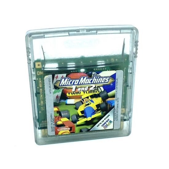 Micro Machines 1 and 2: Twin Turbo Jeu Nintendo Game Boy Color Version ...