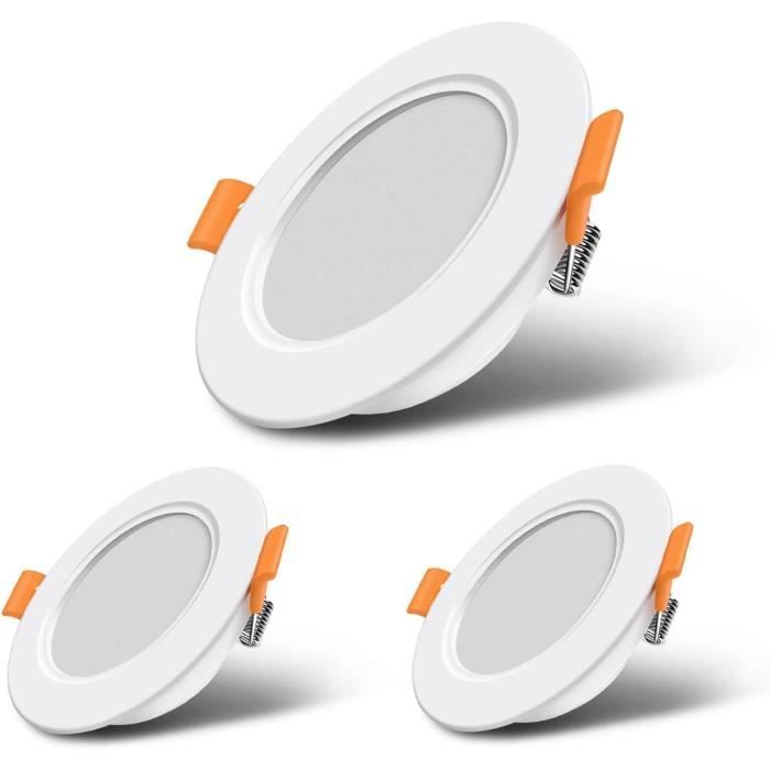 Spot LED Encastrable, Extra Plat, 5W Equivalent 35W Incandescence, 230V ...