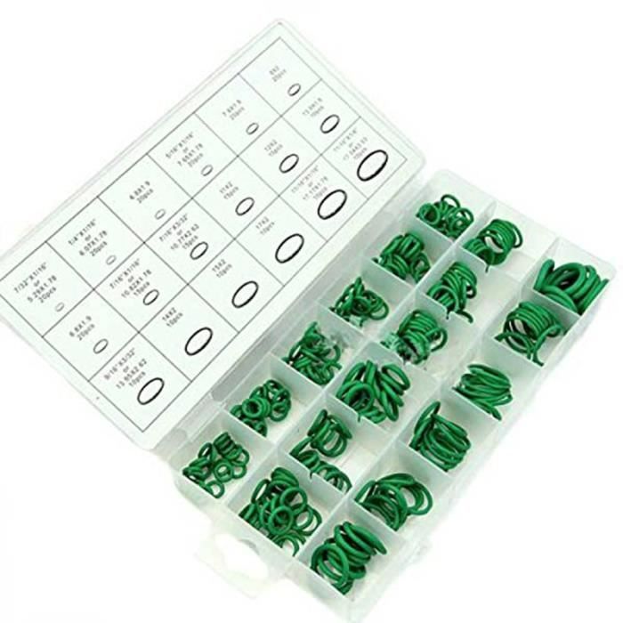 270 pcs Kit d'assortiment de joints toriques, Jeu d'outils hydrauliques ...