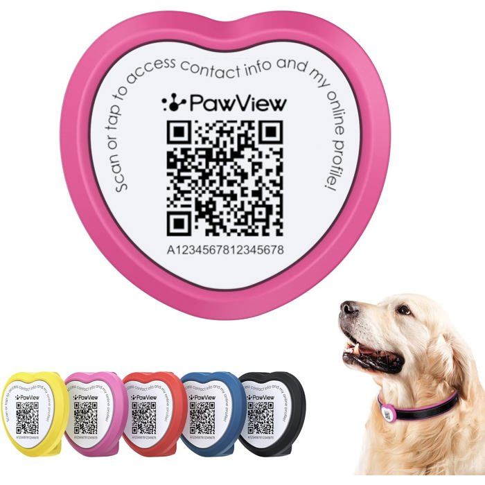 PawView QR Code Dog Tags UK – Médaille d'identification personnalisée ...