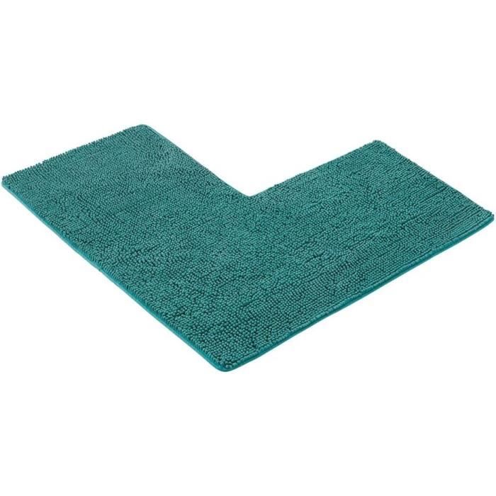 Tapis De Douche Moelleux Avec Découpe D'Angle \U2022 Tapis De Bain ...