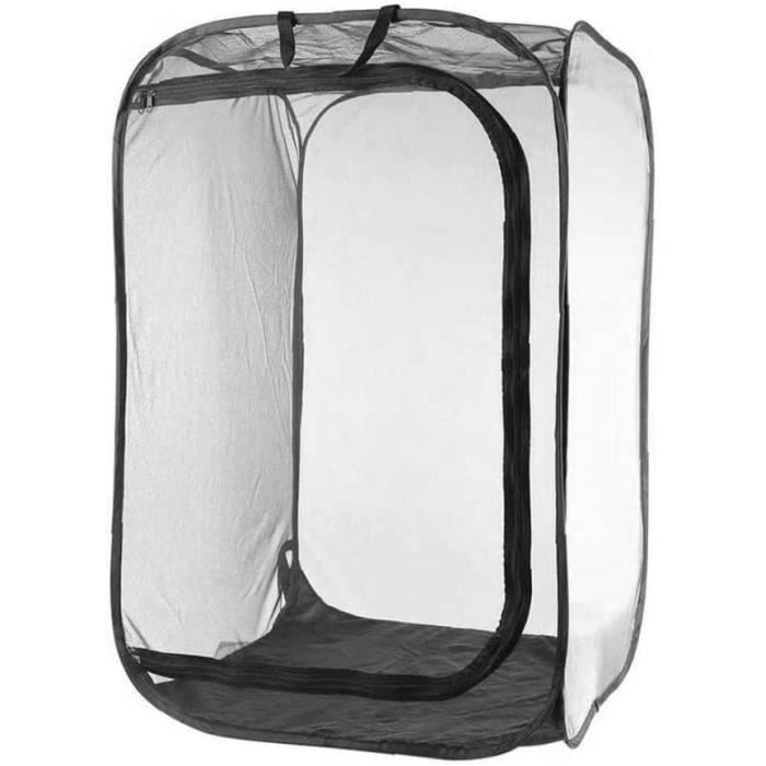 Insectarium Cage insectes Caterpillar Maison filet à insectes Terrarium ...