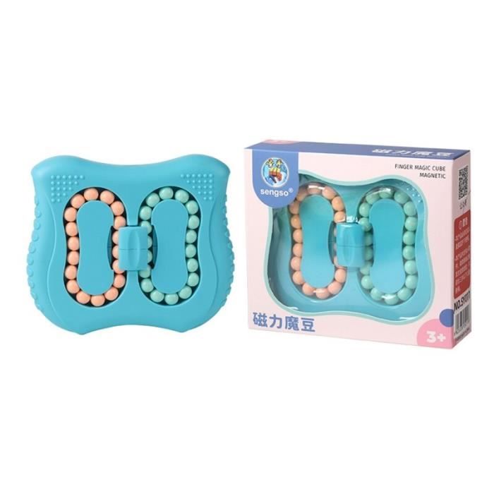 40JC Rotating Magic Bean Fidget Toys Spinner Magic Cube Toy Spinning ...