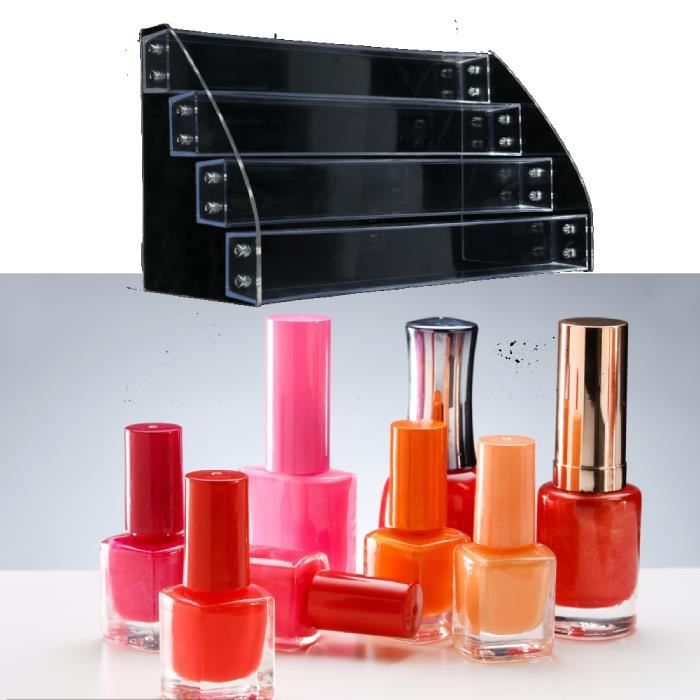 Case Support d'organisateur clair acrylique polonais durable support ...