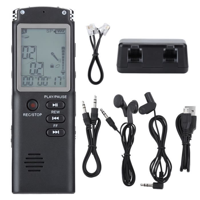 Stylet d'enregistrement 8 Go - 16 Go - 32 Go USB Professional avec ...