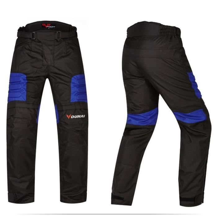 DUHAN Pantalon de course moto Pantalon moto motocross coupe-vent ...