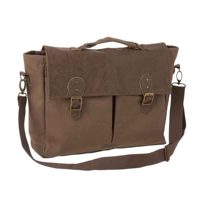 Sac Cartable avec Sangle "Vintage" 38cm Marron Marron - Cdiscount ...