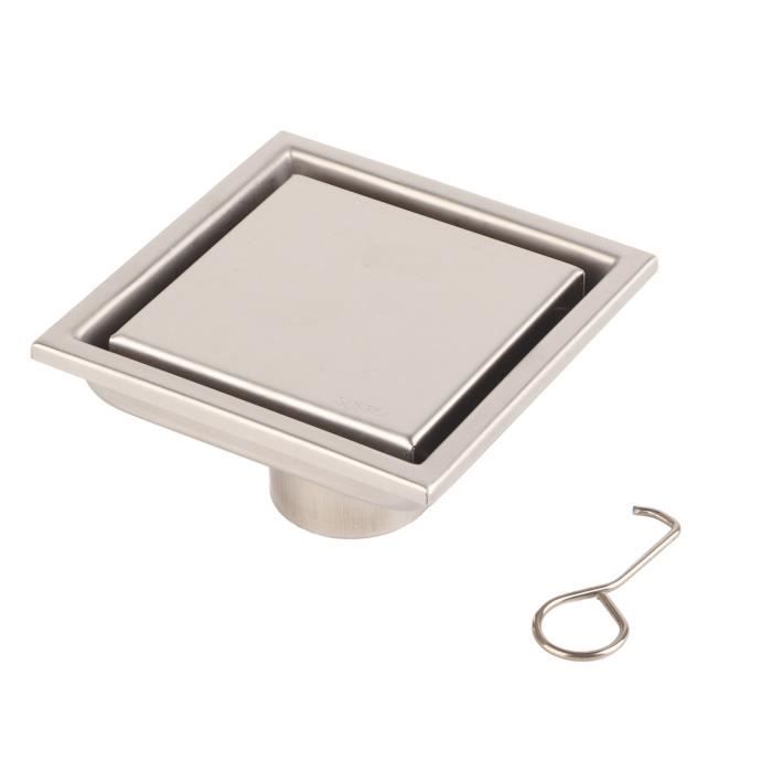 SURENHAP Siphon de sol Heavy Duty Square Drain pour Kitcehn pour Hôtel ...