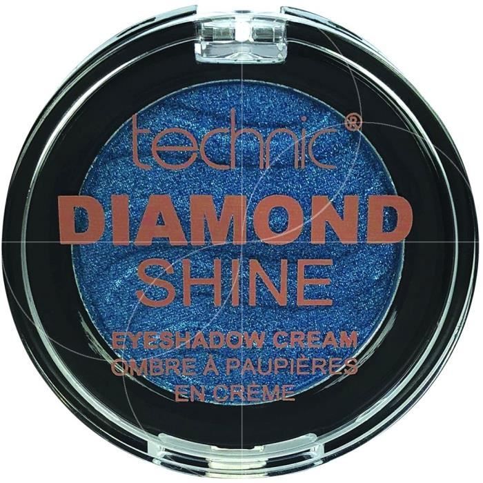 Technic - Diamond Shine Fard à paupières crème Sapphire - 3,2g Bleu - Cdiscount Au quotidien