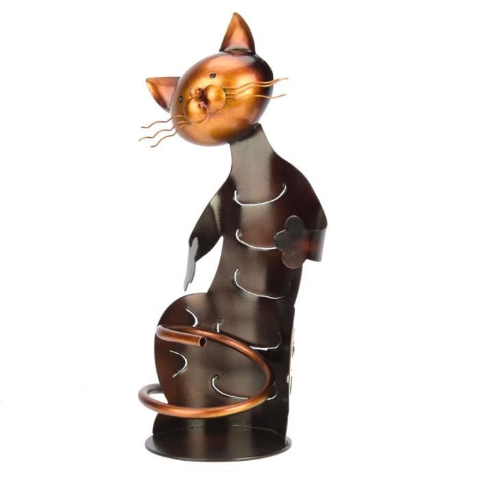 TMISHION Casier à vin Chat innovant étreignant la forme support de ...
