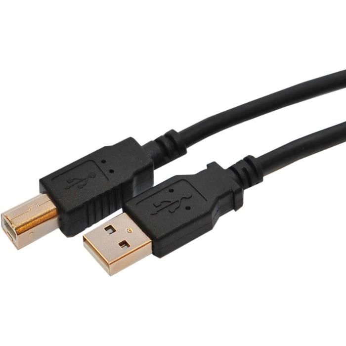 8,5 M Premium Usb 2.0 Hi-Speed A-B Câble D'Imprimante - Câble De ...