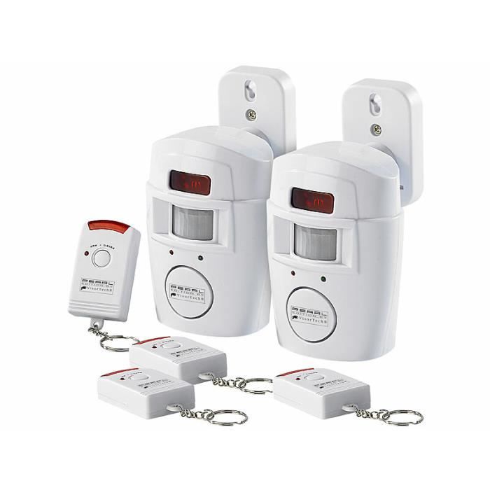 Système d'alarme avec détecteur de mouvement PIR - VISORTECH ...