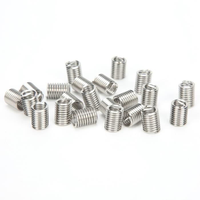YOSOO Insert de filetage 50pcs filetage insert vis trou de réparation ...