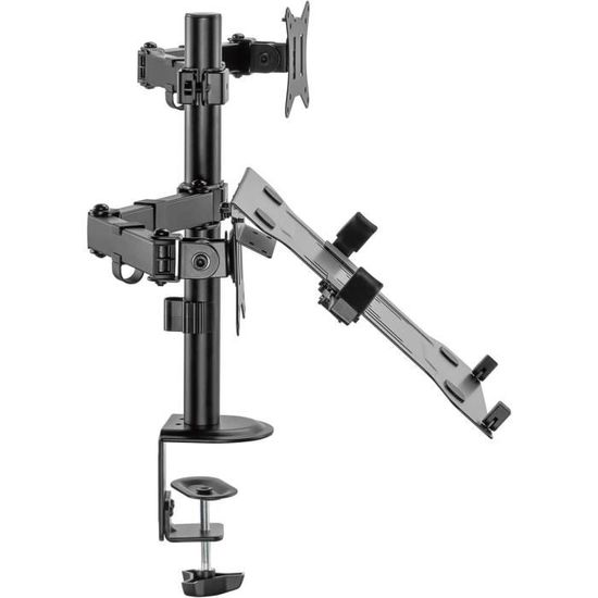 Toboli 2en1 Support Écran et Support ècran Ordinateur Portable Bras ...