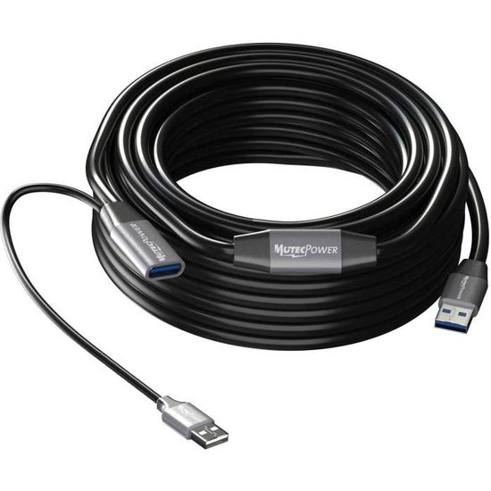15M Câble Usb 3.0 Actif Mâle-Femelle Câble D'Extension De Répéteur Usb ...