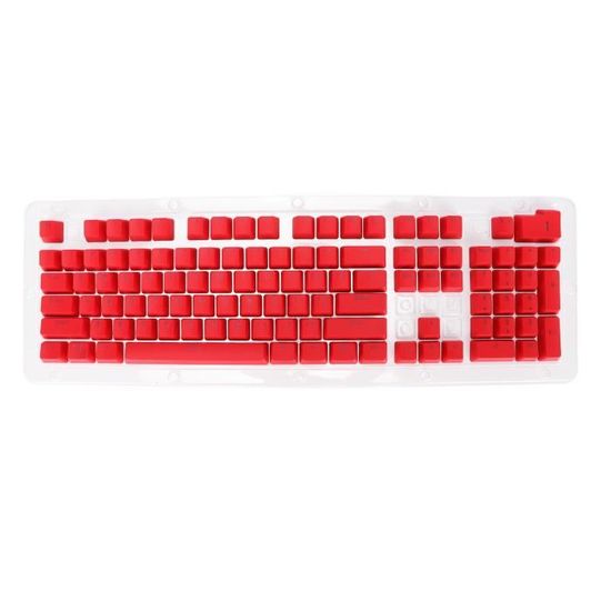 Tbest PBT Keycaps, Keycap Set 2 Color Injection Molding Oil Repellent ...