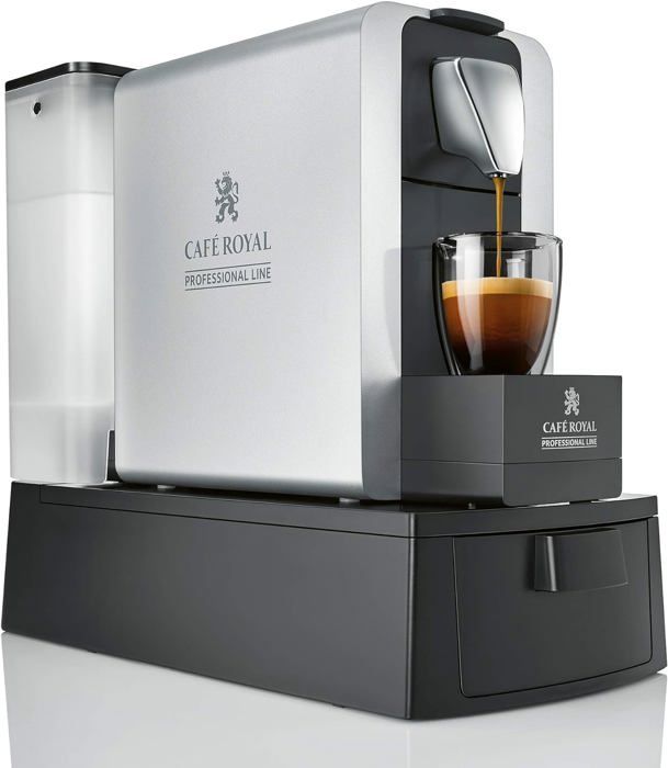 Machine à café Compact Pro 3L - Compatible Uniquement avec les capsules Café Royal Pro - 48 ...
