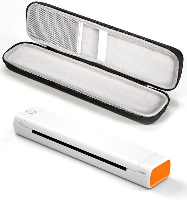 M08F Imprimante Thermique Bluetooth-Mini Imprimante Portable A4 Pour ...