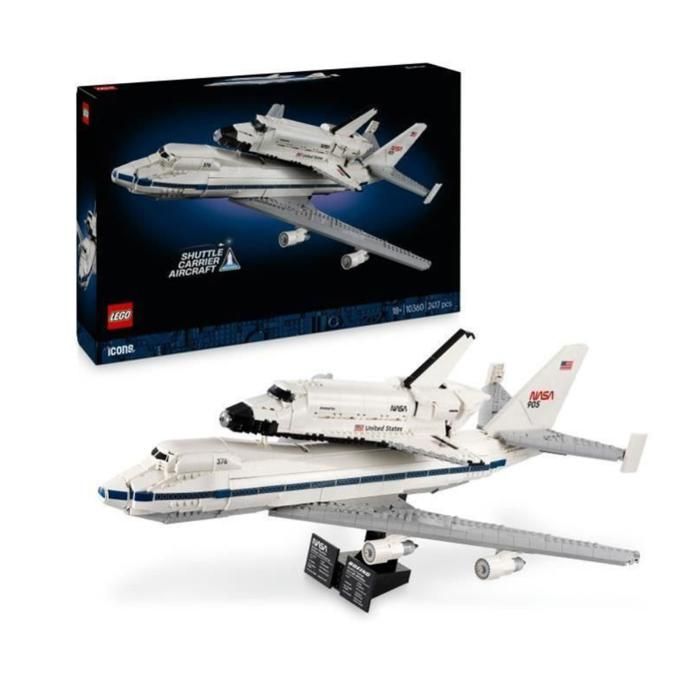 LEGO® Icons 10360 Exclu Cdiscount L’aéronef de transport de navette ...