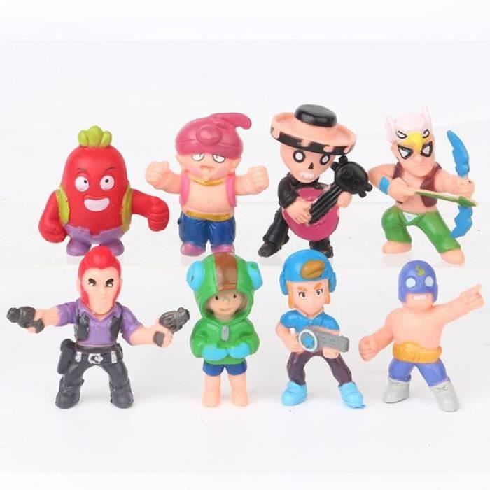 8 pcs-set 5ème génération brawl stars figure de figure jouets PVC ...