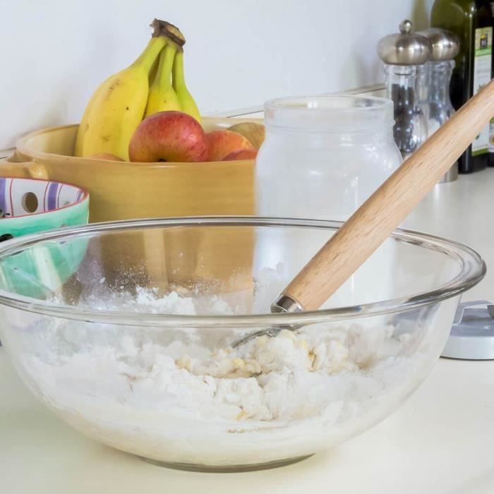 Machine à pâtes manuelle,Batteur À Oeufs En Acier inoxydable 13 Pouces ...